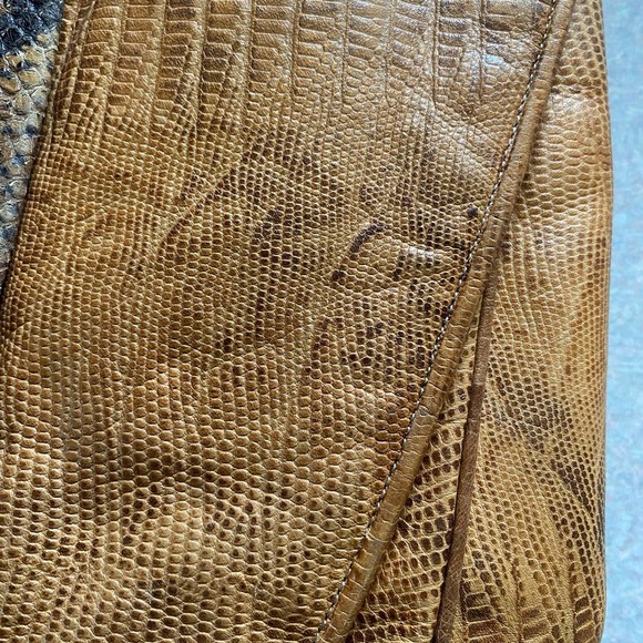 Sharif | Bags | Vintage Sharif Snakeskin Crossbody Western Coastal ...